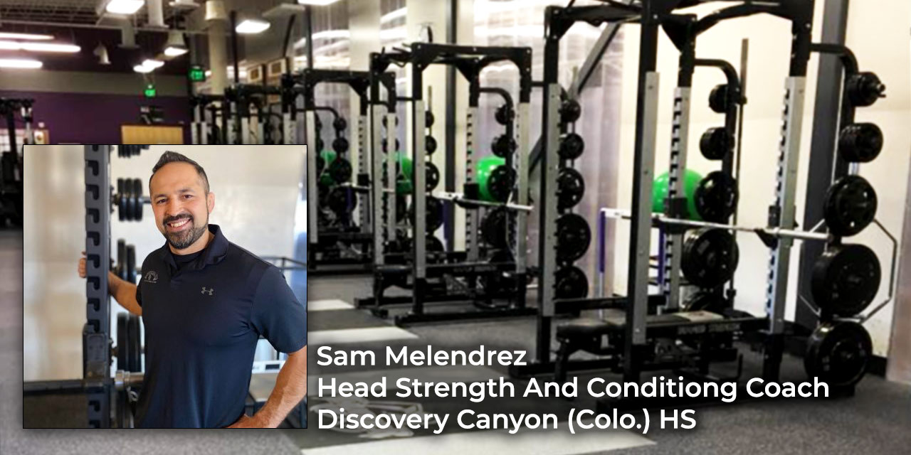 Coach Sam Melendrez from Discovery Canyon High School